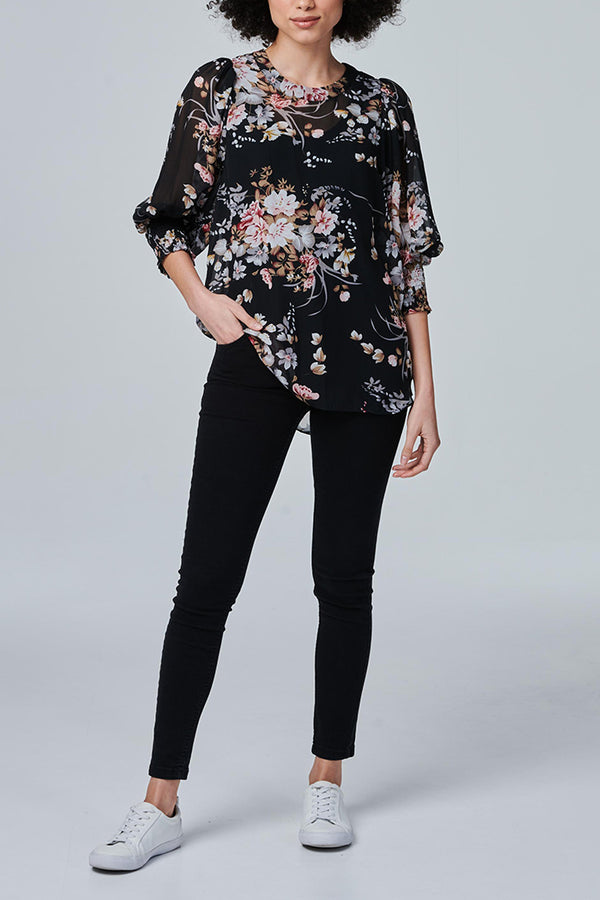 Ladies Wholesale Floral Tops & Blouses | Stella Morgan Wholesale ...